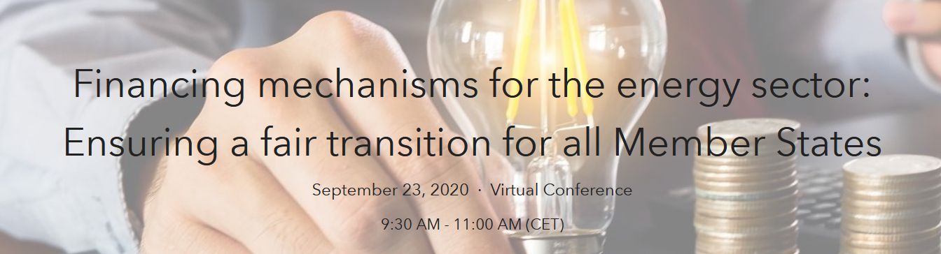 Financing mechanisms for the energy sector: Ensuring a fair transition ...