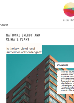 The Final National Energy and Climate Plans - Energy Cities