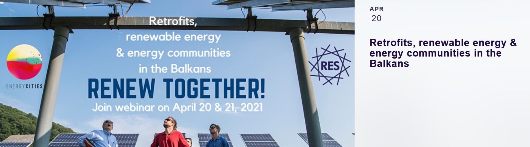 Retrofits, renewable energy & energy communities in the Balkans ...