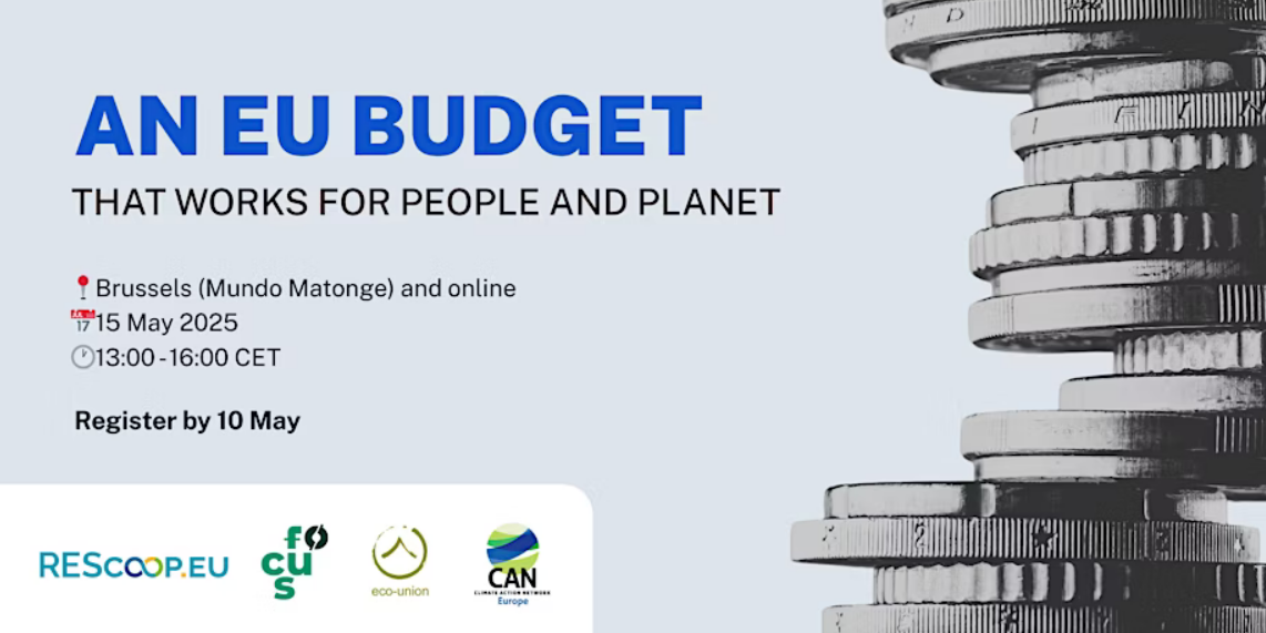 An EU budget that works for People and Planet - Energy Cities